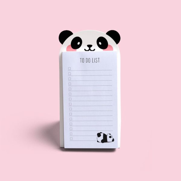 Goomby - Пад листчета Happy Panda - Кубчета за бележки